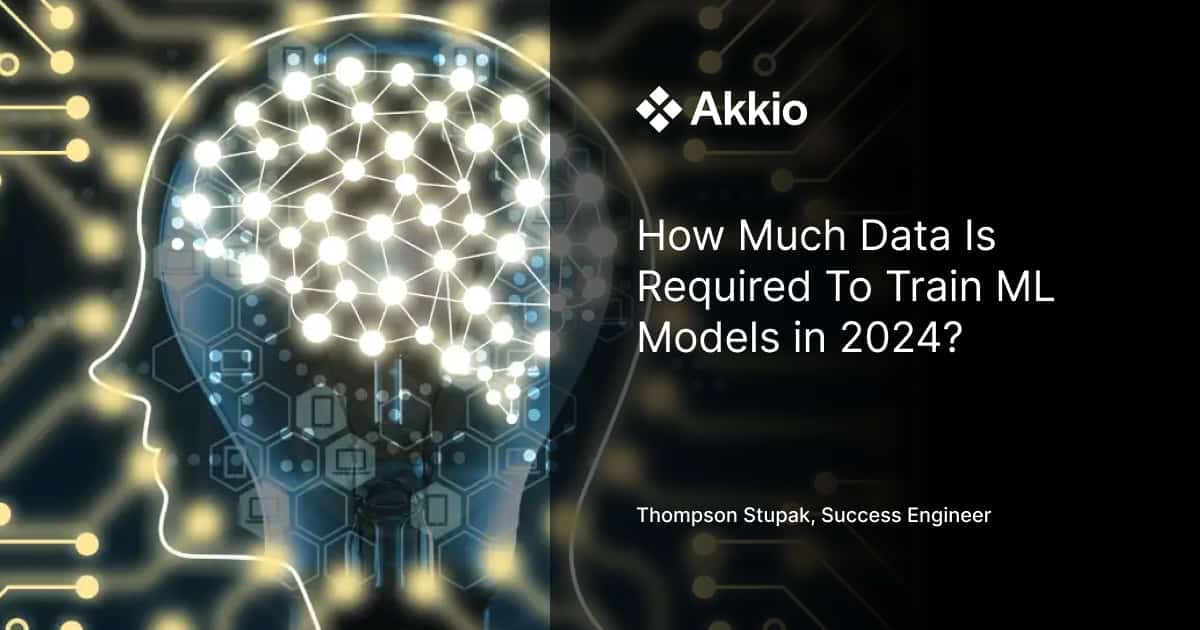 How Much Data Is Required To Train ML Models in 2024?